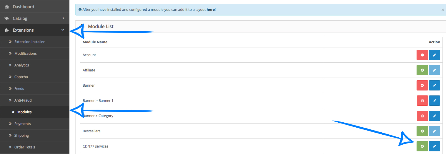 Интеграция OpenCart в CDN • Hostpro Wiki